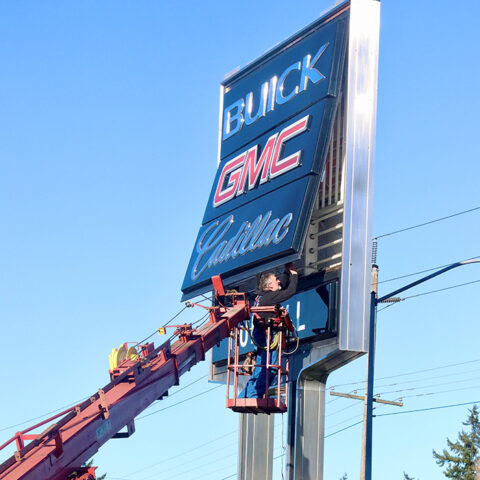 Exterior Lighted Signs - Esco Pacific